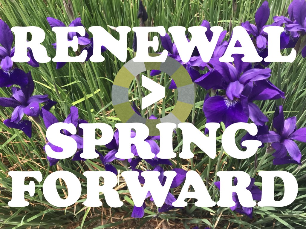 Image for RENEWAL: Spring forward. Entry deadline is Monday, March 9
